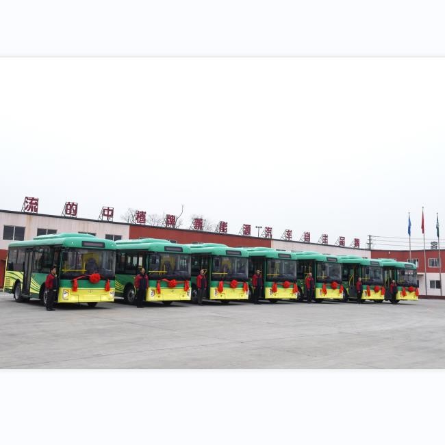 25 Seats Diesel City Bus LHD RHD 7.7m With 4 Cylinder Diesel Engines ...