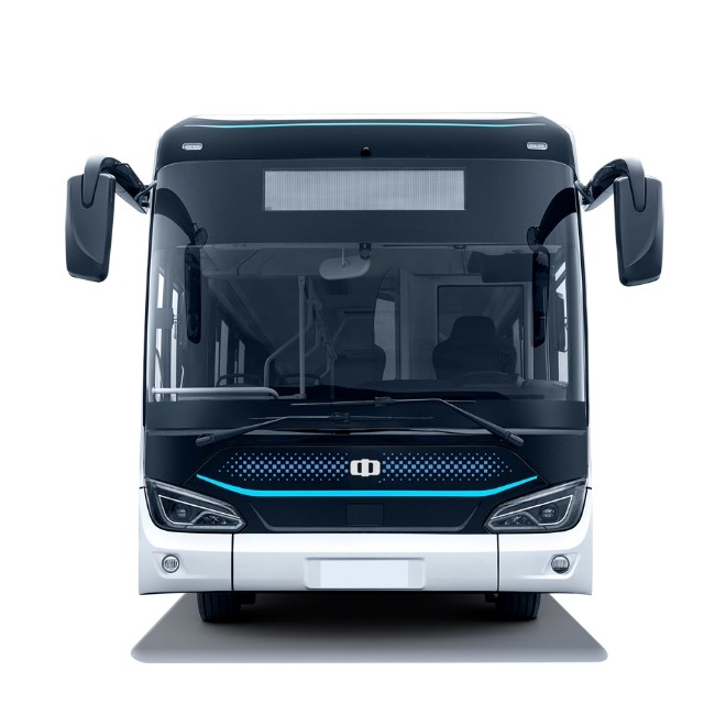12 M Pure Electric Bus LHD Automatic EV Innercity Bus 46 Seater With ...