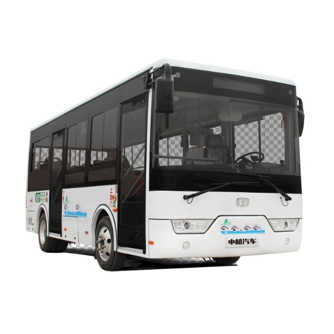 6.6m Pure Electric City Bus 24 Seats drive range more than 200 km for ...