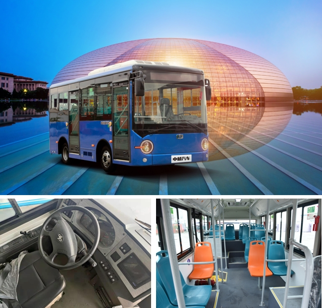 6m Electric Mini Buses Electric Passenger Bus Public Transport Bus 16 Seat